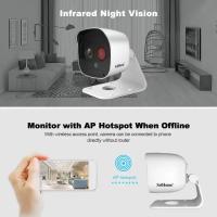 China 1296P 3MP Outdoor IP Security Camera with Two-Way Audio and 10m Night Vision for sale