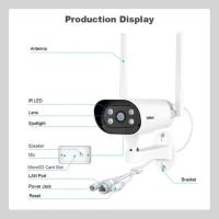 China 5MP IP66 Outdoor Indoor Security Camera with Two-Way Audio and 3x Digital Zoom for sale
