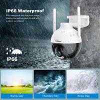 China 1080P PTZ CCTV Security Camera with Auto Tracking AI Human Detection 2MP Outdoor Indoor for sale