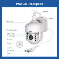 China SriHome 5MP 1920P PTZ WiFi Security Camera with Two Way Audio Color Night Vision IP66 for sale