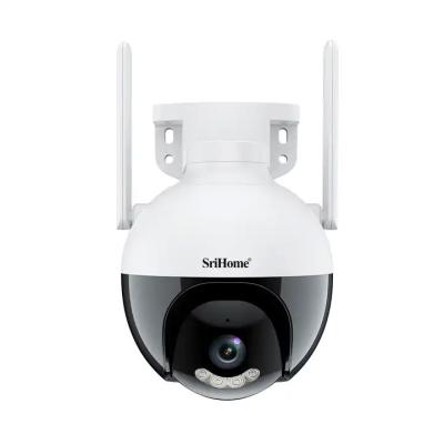China 5V 2MP WiFi Camera with Dual Light Sources Mic Speaker TF Card Storage Indoor Outdoor IP66 for sale