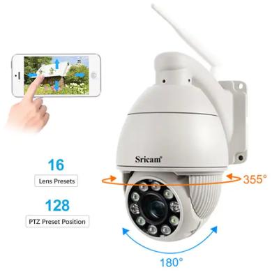 China 5MP PTZ WiFi Camera Outdoor Waterproof IP Camera SP008C 10x Optical Zoom Security Surveillance for sale