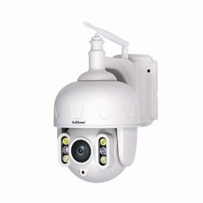 China 5MP Outdoor PTZ Camera WiFi 360 Rotation 2.4G 5G Dual Band IP Network CCTV Surveillance for sale