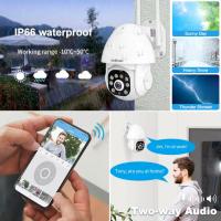 China SriHome SH039B Wireless Outdoor Security Camera 3MP H.264 IR 20m Color Night Vision PTZ for sale