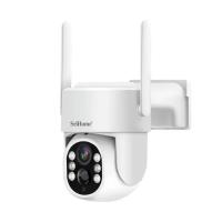 China 4MP Solar WiFi PTZ Camera 2-Way Audio PIR Detection Night Vision IP66 355° Pan 90° Tilt for sale