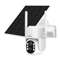 China Wireless Solar Battery Camera 2K 4MP Outdoor Home Security IP66 PTZ WiFi Surveillance for sale