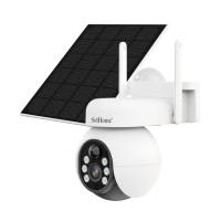 China 4G Solar PIR Human Tracking PTZ Camera 2-Way Audio IP66 4MP Security Camera for sale