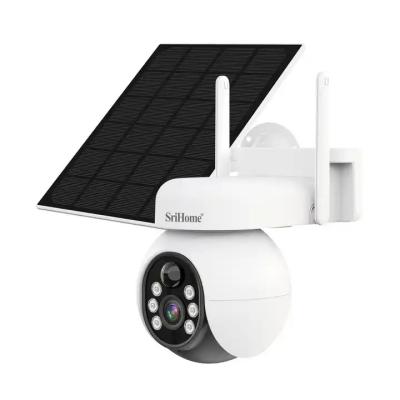 China 4G Solar PIR Human Tracking PTZ Camera 2-Way Audio IP66 4MP Security Camera for sale
