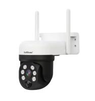 China 2K 4MP Solar Battery PTZ Security Camera IP65 Waterproof Color Night Vision 355° Pan 90° Tilt WiFi for sale