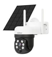 China 4MP Wireless Solar Security Camera IP66 Outdoor PIR Night Vision 2-Way Audio 355° Pan 90° Tilt for sale