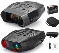 China Digital Night Vision Goggles 350-400m View Distance 1080P Video Recording Binoculars for sale