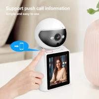 China 2MP 1080P WiFi Baby Monitor Camera with 2.8 Inch Display Two Way Audio Video Indoor Smart Cam for sale