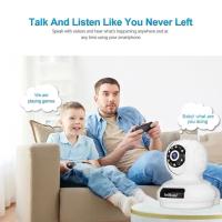 China 5MP Indoor Security Camera with 355° Pan Tilt WiFi Two-Way Audio 4mm Lens for sale