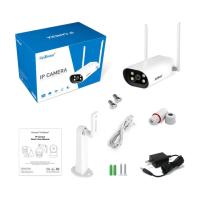 China 4MP Full Color Night Vision Outdoor IP66 Security Camera with Two-Way Audio 4mm Lens for sale