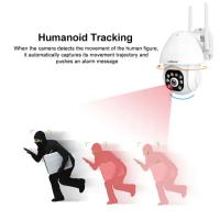 China SH039B 3MP Wireless Security Camera with Audible Alarm and Spotlight for sale