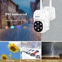 China 2MP 1080P WiFi Security Camera with Two Way Audio IP66 Waterproof Color Night Vision PTZ for sale