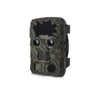 China Dual Lens Trail Camera 35m IR Night Vision 4K Hunting Camera IP66 Waterproof 2.4 Inch Display for sale