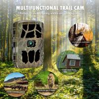 China Trail Camera 20MP 4K Wildlife Camera Motion Activated with 850nm IR LED Night Vision for Hunting for sale
