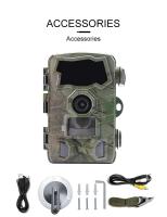 China 32MP BT WiFi Hunting Trail Camera 105° FOV IP66 Waterproof Night Vision Outdoor Wildlife Surveillance for sale
