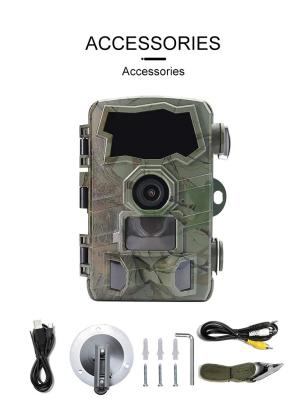 China H888WIFI Wireless Trail Camera 8MP 4K Video 0.2s Trigger 20m IR Range IP66 Solar Panel for sale
