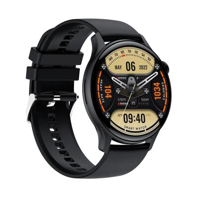 China Bluetooth Smartwatch 1.43 inch IPS Screen Heart Rate Blood Pressure Monitor IP67 Waterproof NFC Fitness Tracker for Men Women for sale
