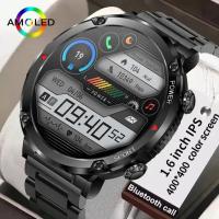 China IP68 Sports Health Smart Watch 1.6inch IPS Round Screen 400x400 Resolution 600mAh Waterproof for sale