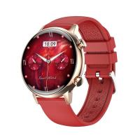 China Female Sports Watch HK39 NFC AMOLED 1.1 Inch IP68 Waterproof Smartwatch 454x454 Bluetooth Call for sale