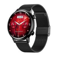 China Luxury Women Smart Watch 1.106 Inch AMOLED Screen BT Calling NFC IP68 Waterproof Fitness Tracker for sale
