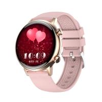 China Smart Watch with Female Cycle Monitoring and Heart Rate Fitness Tracker 1.01 Inch AMOLED IP68 for sale
