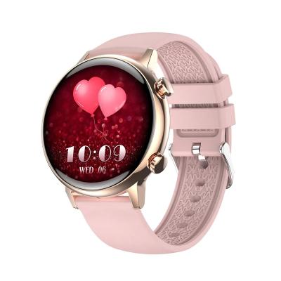 China Smart Watch with Female Cycle Monitoring and Heart Rate Fitness Tracker 1.01 Inch AMOLED IP68 for sale