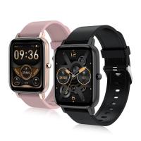 China 1.69 inch Touch Screen Smart Watch Heart Rate Blood Oxygen Monitor IP67 Waterproof BT5.0 Fitness Tracker for sale