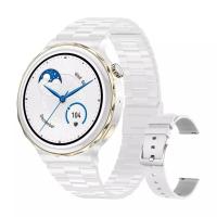 China HK43 Smartwatch 1.32 Inch Wireless Charging BT Calling Custom Dial Women Health Tracker for sale
