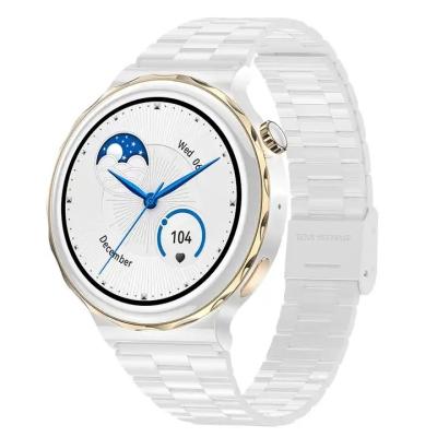 China Women NFC Smartwatch IP68 Waterproof 260mAh 1.36 Inch HD Heart Rate Sports Watch for sale