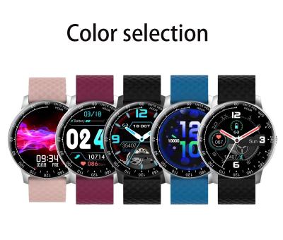 China IP68 Waterproof Smart Watch 1.3 Inch Android Fit Watch Heart Rate Monitor Sleep Tracker 200mAh Battery for sale