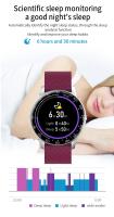 China IP68 Waterproof Smart Watch 1.3 Inch Android Fit Watch Heart Rate Monitor Sleep Tracker 200mAh Battery for sale