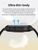 China HK28 IP68 Smartwatch 1.78 IPS Fitness Tracker True Heart Rate BT Call for Android for sale