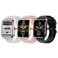 China NFC Smartwatch 1.85 inch BT Call Fitness Tracker Heart Rate Blood Pressure IP68 for Men Women for sale