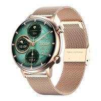China Android Phone Sports Bluetooth Watch IP68 1.1 Inch AMOLED Full Touch Call Smartwatch for Women for sale