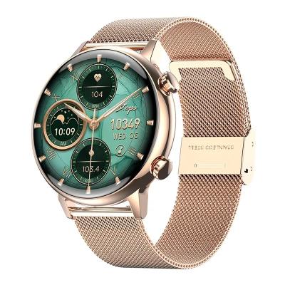 China Android Phone Sports Bluetooth Watch IP68 1.1 Inch AMOLED Full Touch Call Smartwatch for Women for sale