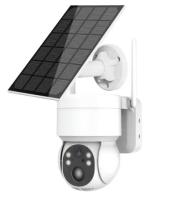 China Outdoor Solar WiFi PTZ Security Camera 4MP 7800mAh Battery H.265 IP Wireless for sale