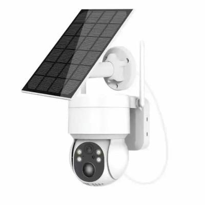 China 4MP Solar IP Camera Outdoor WiFi Surveillance Night Vision PIR Motion Detection 7500mAh Battery for sale