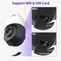 China 5MP Outdoor Security Camera 30X Optical Zoom WiFi PTZ IP Camera Night Vision Auto Tracking for sale