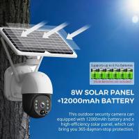 China Surveillance Camera Security Protection Solar Panel Security Camera 4g Solar Camera Support ICsee for sale