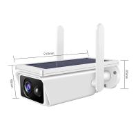 China Solar Panel 4G Outdoor Security Camera 1080P PT Smart Wire-Free Motion Detection Siren Alarm IP66 for sale