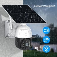 China SL100 Solar Powered CCTV Camera 2MP WiFi PIR Outdoor 24H Surveillance Night Vision IP Security Camera for sale