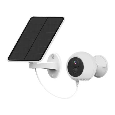 China 3MP 3W Solar Panel PTZ Camera Outdoor Wireless CCTV WiFi H265 Security Camera with 4mm Lens for sale