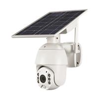 China Solar 4G PTZ Security Camera 1080P IP65 Waterproof Outdoor WiFi Surveillance with PIR Radar Detection for sale