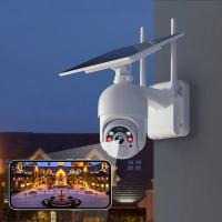 China Wireless PTZ Security Camera 1080P WiFi IP Surveillance with 15000mAh Battery and PIR Motion Sensor for sale