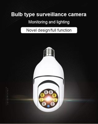 China 1080P WiFi Light Bulb Camera 3MP Night Vision Motion Detection Security Camera E27 for sale