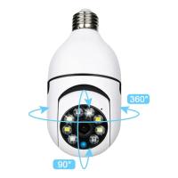 China 1080P WiFi Bulb Camera 360° Panoramic E27 Dome Socket Night Vision Motion Detection for sale